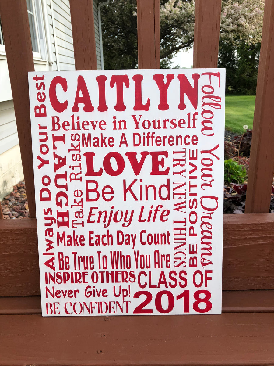 Motivational/Encouraging words collage – K & L Personalized Creations